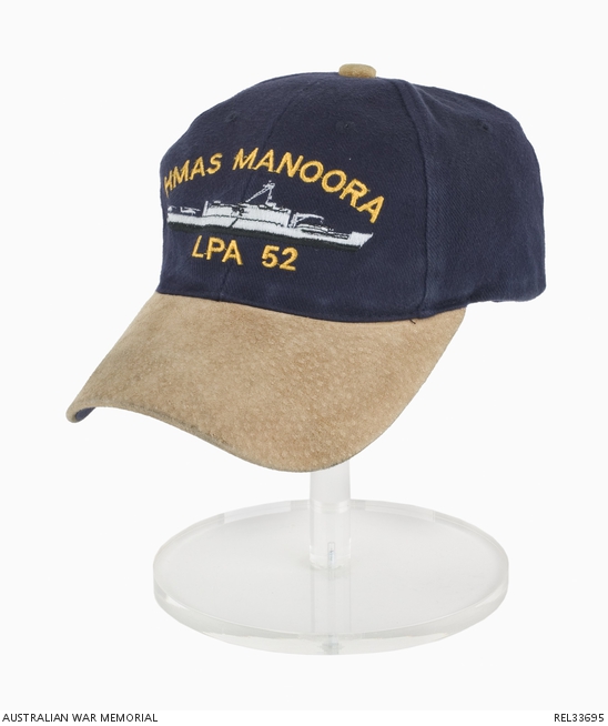 Baseball Cap : Chief Petty Officer Buckingham, HMAS Manoora ...