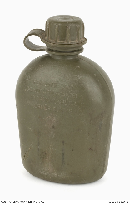 Water bottle : Corporal A A Rutledge, 2 Cavalry Regiment, East Timor ...