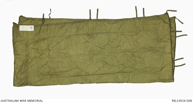 Sleeping bag liner : Corporal A A Rutledge, 2 Cavalry Regiment, East ...