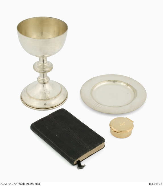 Communion set : Chaplain L Thompson, 6 Battalion, The Royal Australian ...