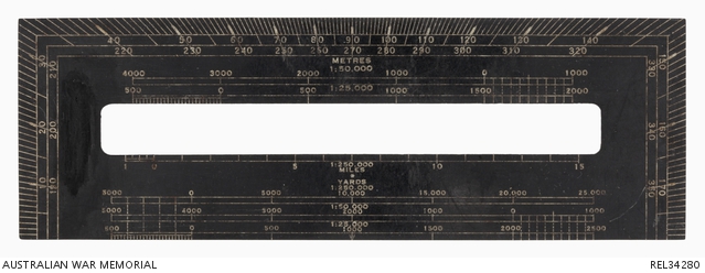 Rectangular protractor, Mk IV : Lieutenant E A Withington, 37/52 ...