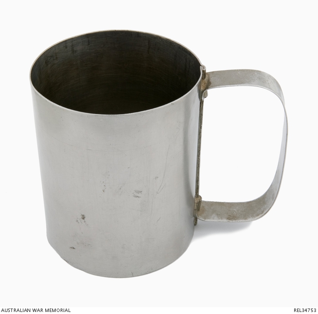 Handmade mug : Corporal J Howard, 2/15 Battalion | Australian War Memorial