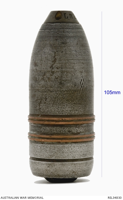 37 mm Hotchkiss Projectile | Australian War Memorial