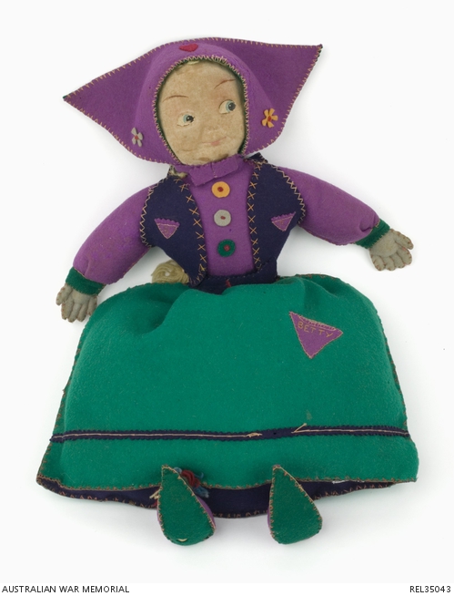 Dutch doll : Sapper W A Reid, 2/15 Field Company | Australian War Memorial