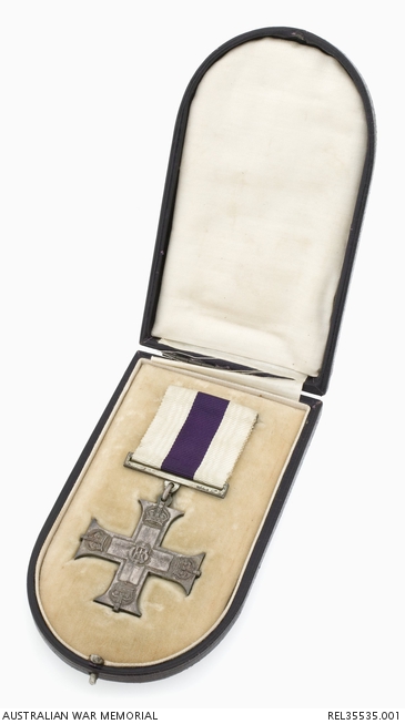 Military Cross : Captain R A McKillop, 13 Battalion, AIF | Australian ...