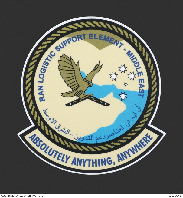 Sticker : Royal Australian Navy Logistic Support Element - Middle East ...