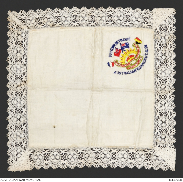 Silk handkerchief : Sergeant O Coleman, 30 Battalion AIF | Australian ...