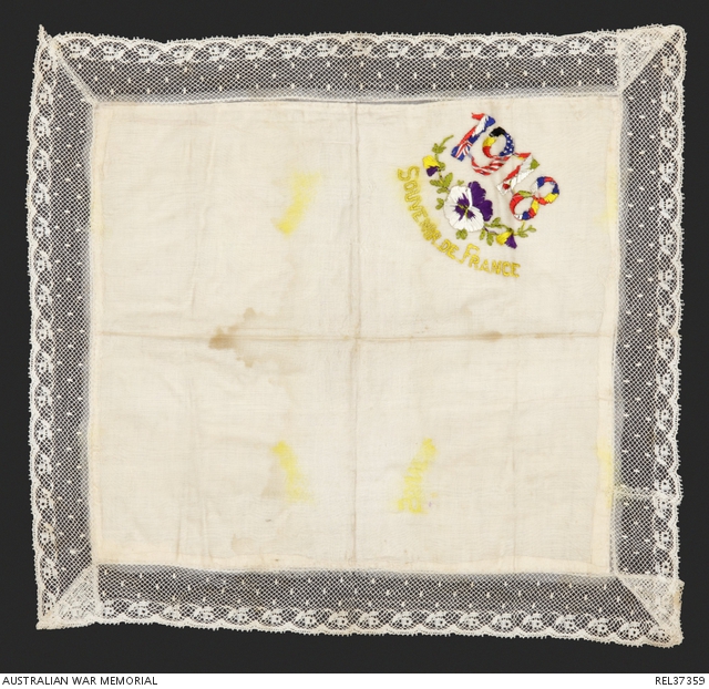 Silk handkerchief : Sergeant O Coleman, 30 Battalion AIF | Australian ...