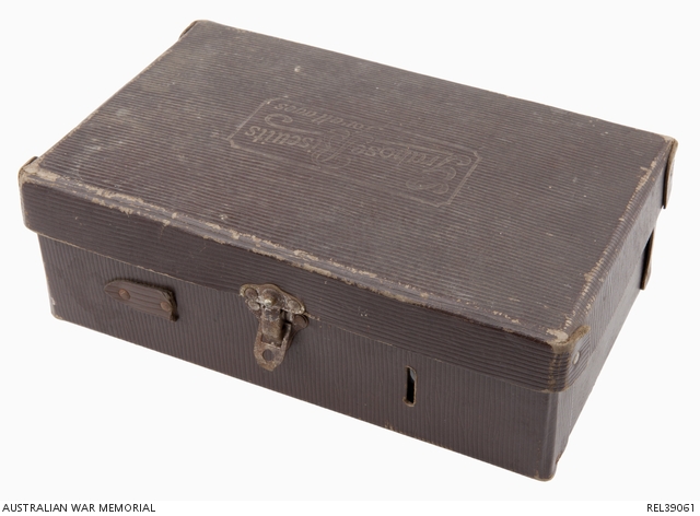 Improvised first aid kit : Lieutenant A E Englert, Royal Australian ...