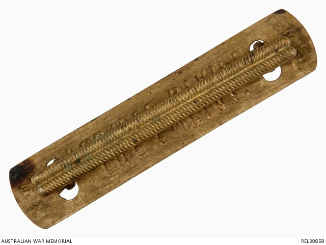 Wound stripe : Second Lieutenant A McDermid, 3 Battalion AIF ...