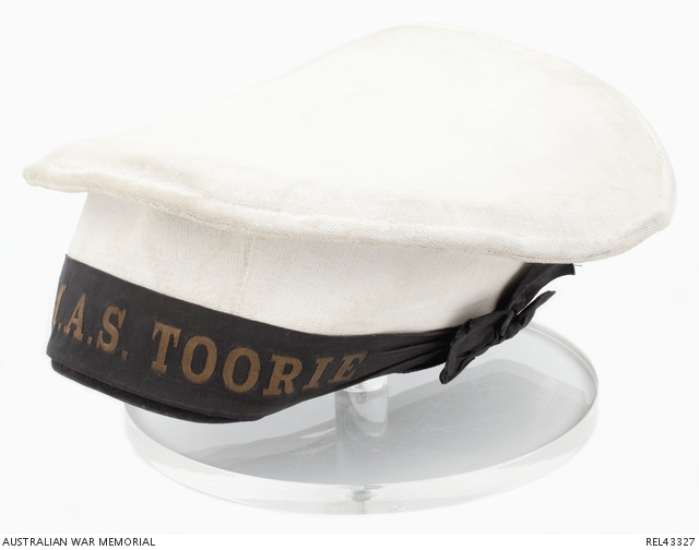 Seaman's cap : Stoker R E Selway, HMAS Toorie, RAN | Australian War ...