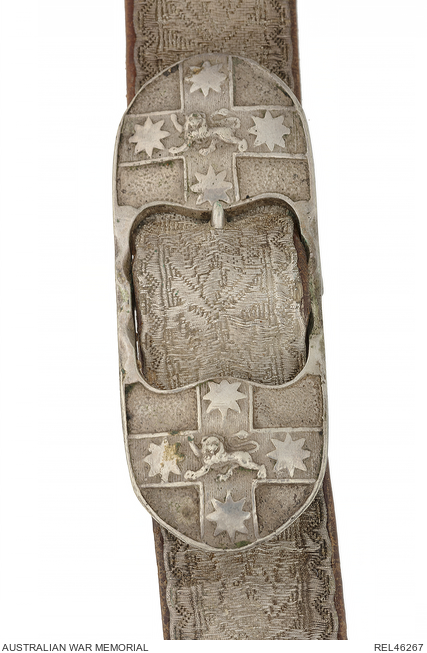 Full dress sword belt : Lieutenant Colonel John Cash Neild, 7th ...