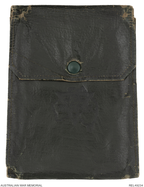 YMCA pouch : 6277 Private Moss Valentine Brasington, 17th Battalion AIF ...