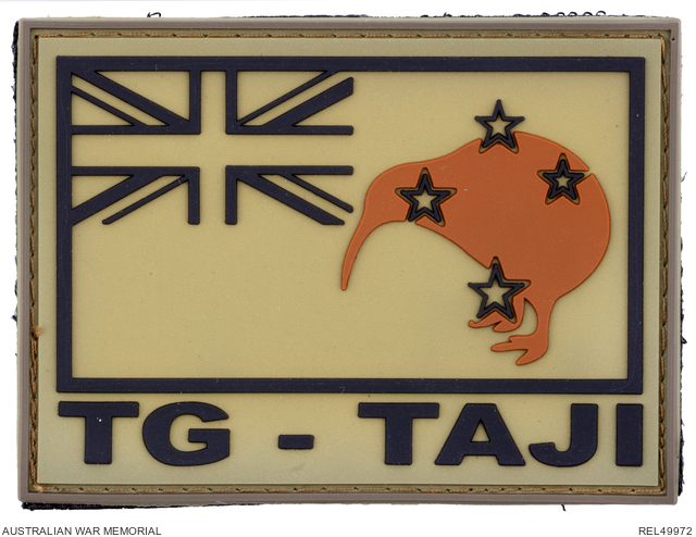 Shoulder patch : New Zealand Training Team and Staff, Task Group Taji ...