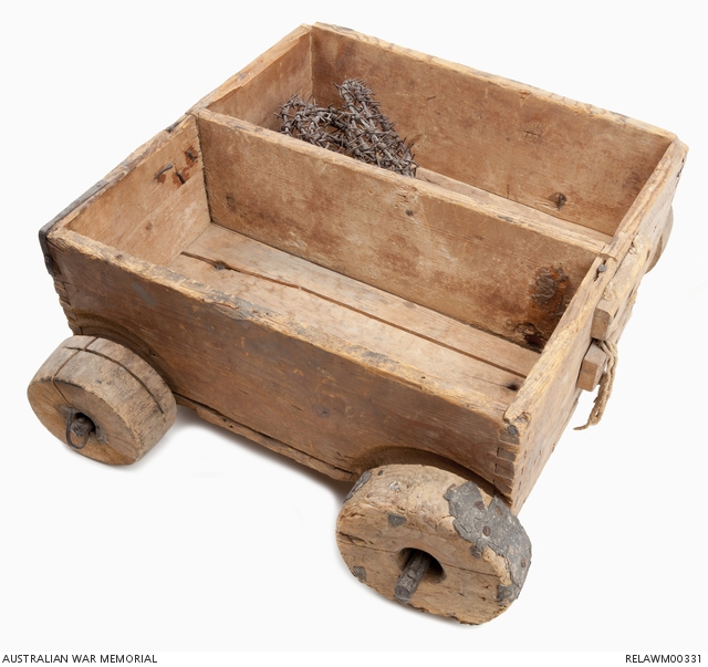 Turkish improvised wooden trolley : Lone Pine, Gallipoli | Australian ...
