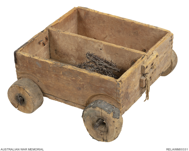 Turkish improvised wooden trolley : Lone Pine, Gallipoli | Australian ...