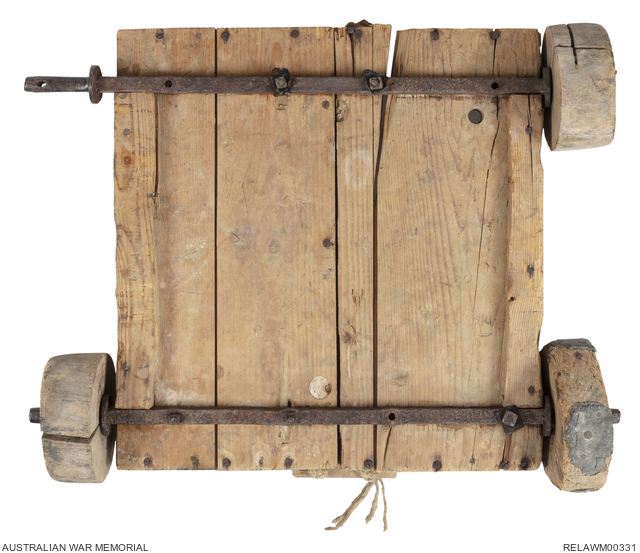 Turkish improvised wooden trolley : Lone Pine, Gallipoli | Australian ...