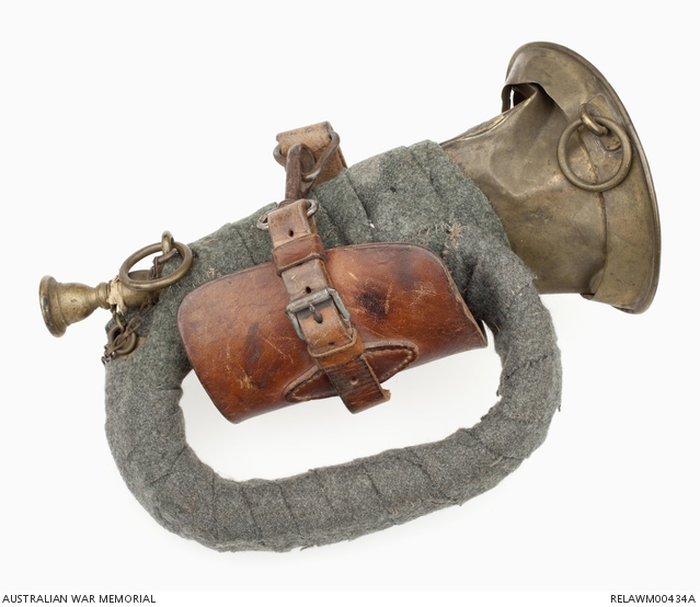 German bugle: Captain F Evans, 2 Light Horse Regiment, AIF | Australian ...