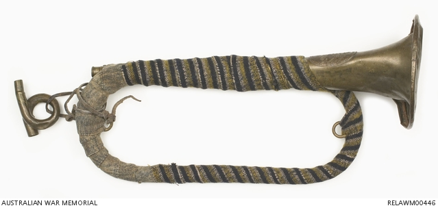Turkish cavalry trumpet found in Palestine : Lieutenant A S Murray ...