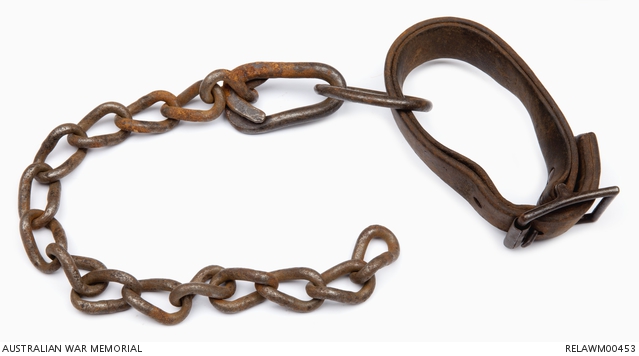 Senussi Hobbles | Australian War Memorial