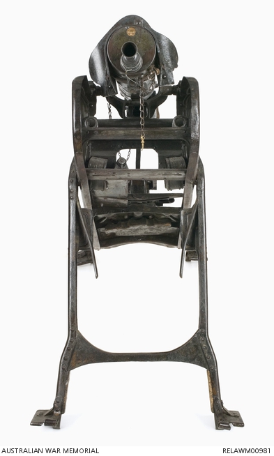 Maxim MG08 Heavy Machine Gun and Sled Mount : Private G Cartwright, 33 ...