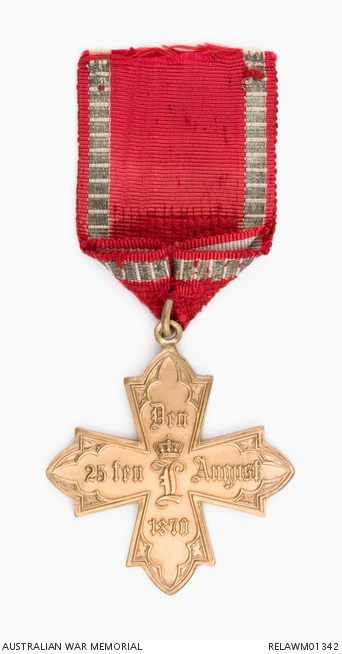 Hessen Military Medical Cross | Australian War Memorial