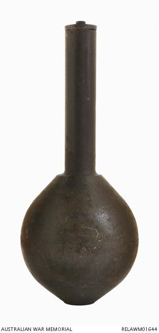 1.75 inch Toffee Apple Bomb | Australian War Memorial