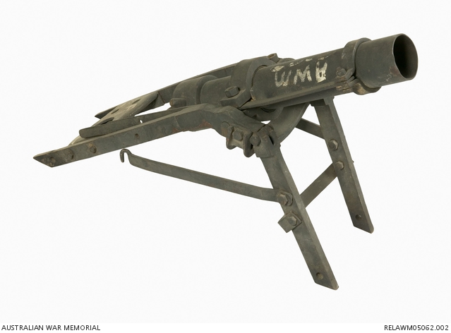87 mm Mauser Trench Mortar Bipod | Australian War Memorial