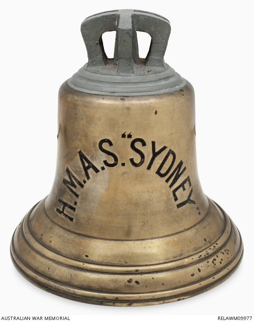 Ship's bell : HMAS Sydney (I) | Australian War Memorial