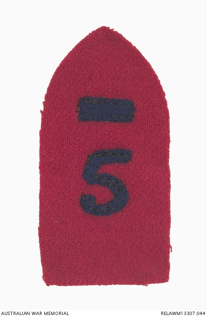 Colour patch : 5 Australian Divisional Ammunition Sub-Park, AIF ...