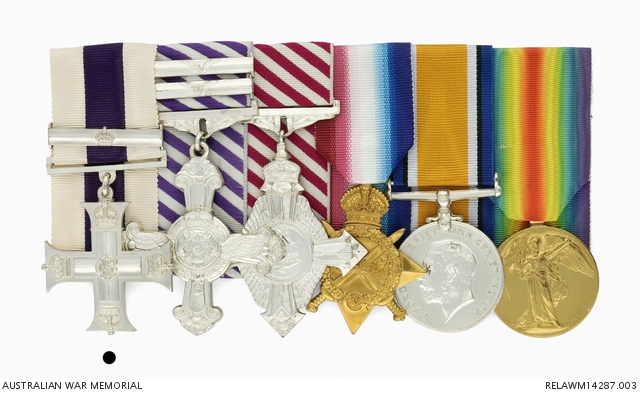 Military Cross and Bar: Lieutenant Ross Macpherson Smith, Australian ...
