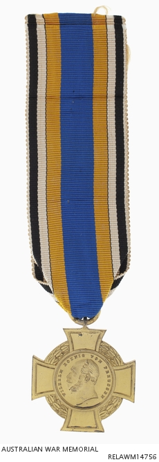 Prussian Alsen Cross 1864 | Australian War Memorial