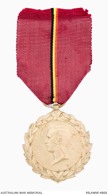 Medal of King Albert (1914-1918) | Australian War Memorial