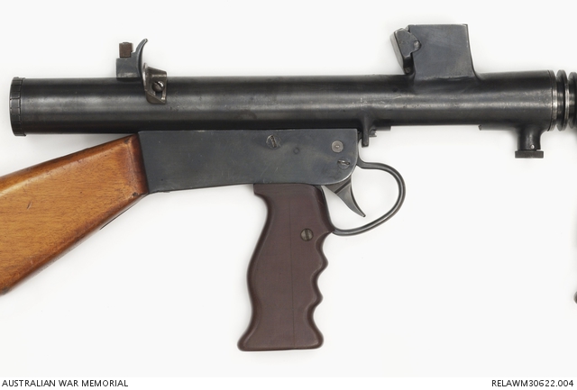 Experimental .38 Owen Sub-machine Gun Fourth Model | Australian War ...