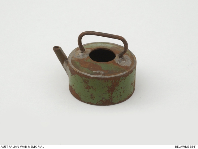 Miniature kettle made in Changi Prisoner of War Camp | Australian War ...