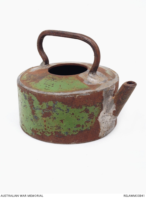 Miniature kettle made in Changi Prisoner of War Camp | Australian War ...