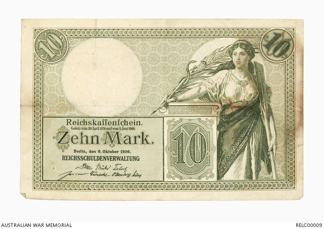 German 10 mark note: Lt Gen Sir Sydney Rowell KBE CB CBE | Australian ...