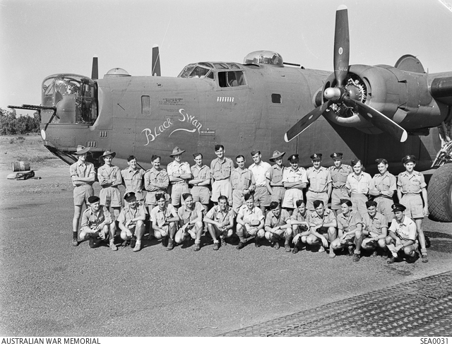 Digri, Bengal, India. 1944-11-28. Group portrait of some of the RAAF ...