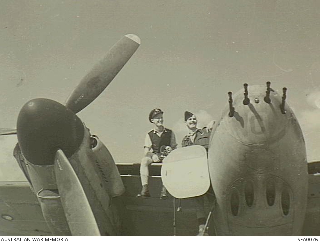 Kumbhirgram, Assam, India. 7 January 1945. Flying Officer Peter Ewing ...