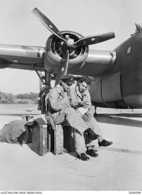 Dhubalia, Bengal, India. 13 January 1945. Flying Officer Ian Brown ...