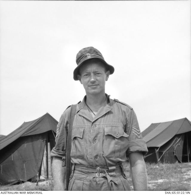 Vietnam. 1965. Portrait of Sergeant Gerrit (Gerry) Bekendam of Lansvale ...