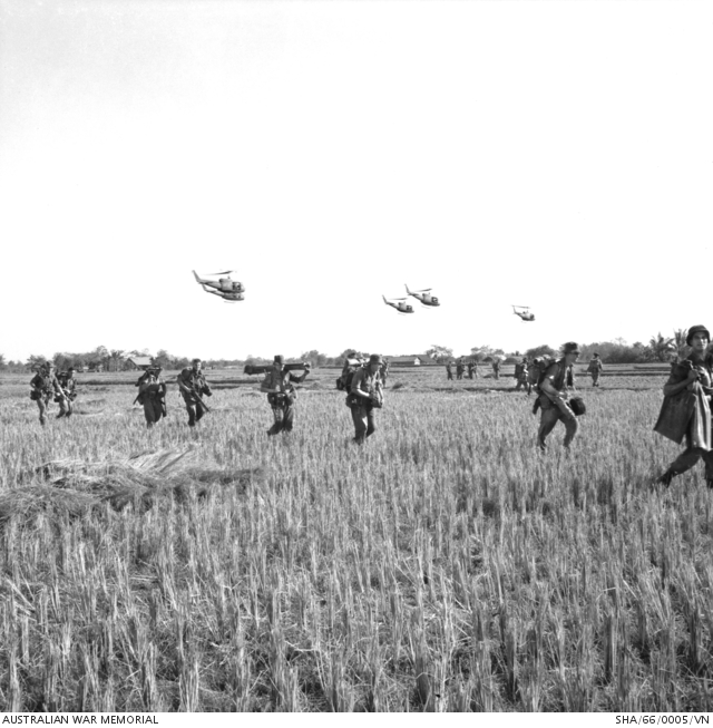 Vietnam. 1966-01. Troops of the 1st Battalion, The Royal Australian ...