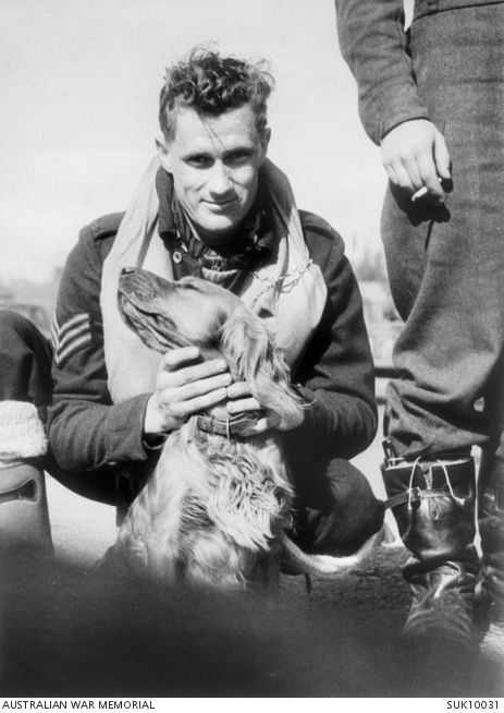 403046 Sergeant R. C. Ford of No. 457 (Spitfire) Squadron RAAF based at ...