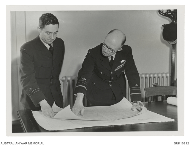 London, England. C. 1941-10. Portrait of Air Marshal Sir Richard ...