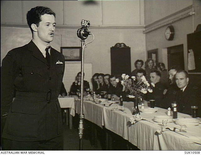 RAF Station, Drem, Scotland. 1942-12-22. The BBC visits the No. 453 ...