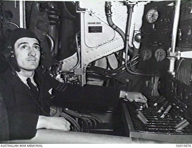 Plymouth, England. C. 1943-02. 10118 Sergeant John Wilson Keily of No ...