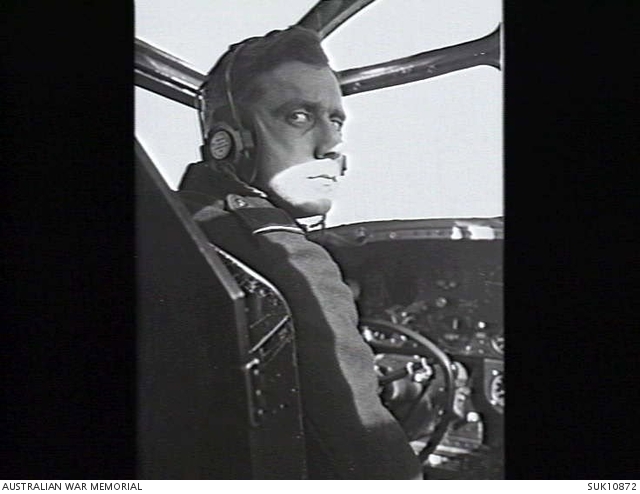 UK. C. 1943-05. Portrait of Captain 404063 Flying Officer A. W. Fraser ...