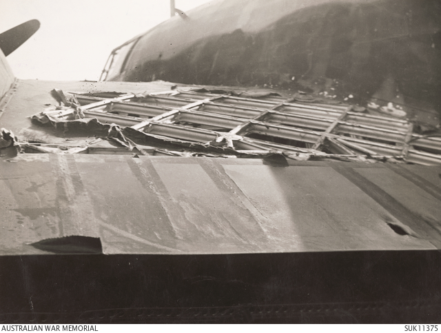 RAF Station, Breighton, Yorkshire, England. 1942-04-26. Damaged ...