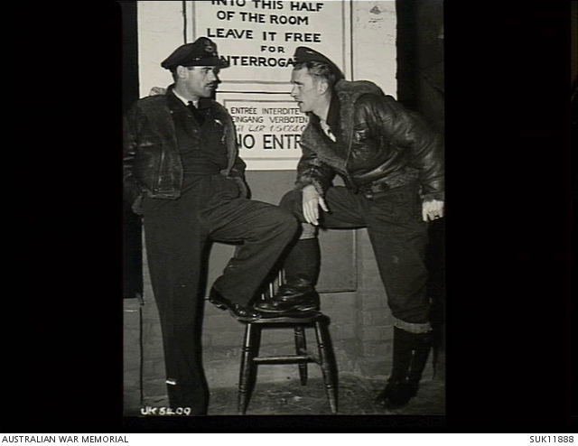 England. C. 1944-02. Its a global war. Flying Officer Lance Morgan of ...