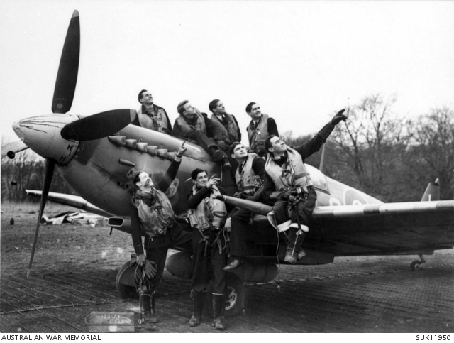 RAF Station Ford Sussex, England. C. 1944-03. The Duke of Gloucester ...